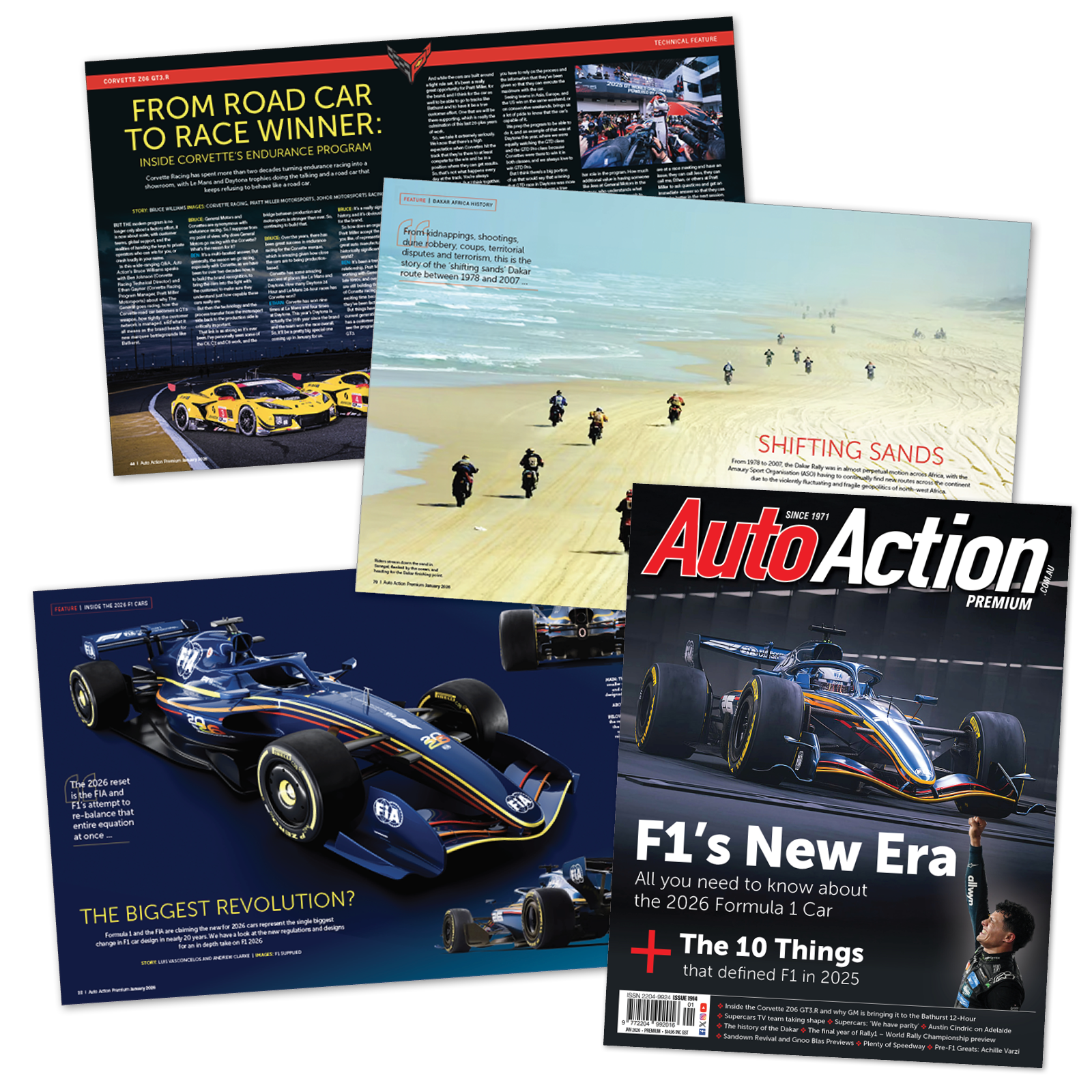 Auto Action is a print and digital publication for all motorsport news ...